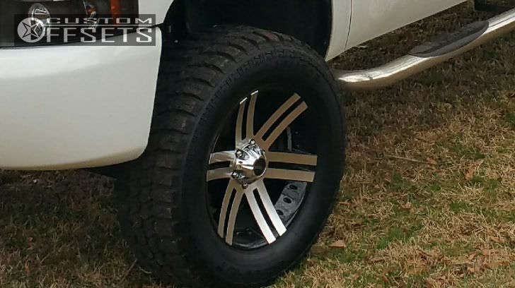 2007 Chevrolet Silverado 1500 with 20x9 10 MB Wheels Vortex and 35/12 ...