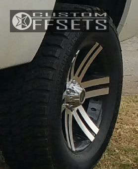 2007 Chevrolet Silverado 1500 with 20x9 10 MB Wheels Vortex and 35/12 ...