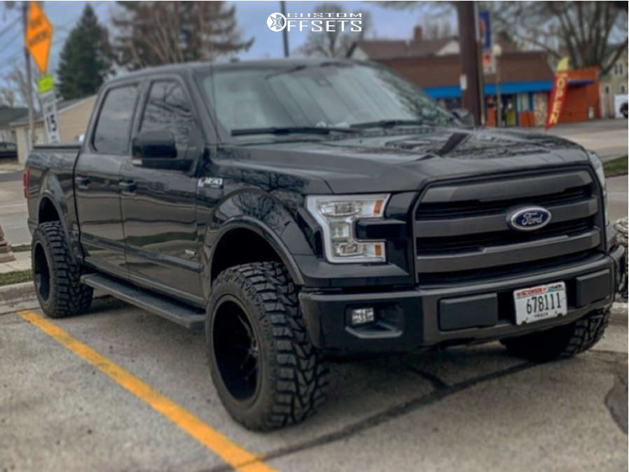 2015 Ford F-150 with 20x12 -44 Motiv Offroad Magnus 423b and 33/12.5R20 ...