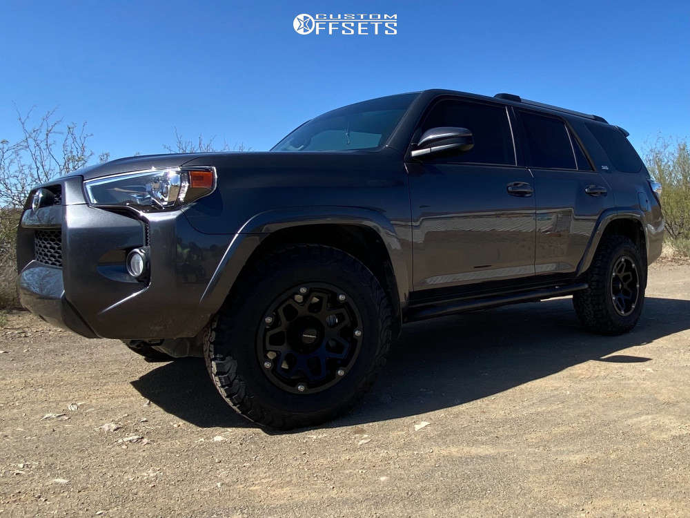 2019 Toyota 4Runner with 17x9 12 Vision Se7en and 265/70R17 BFGoodrich ...