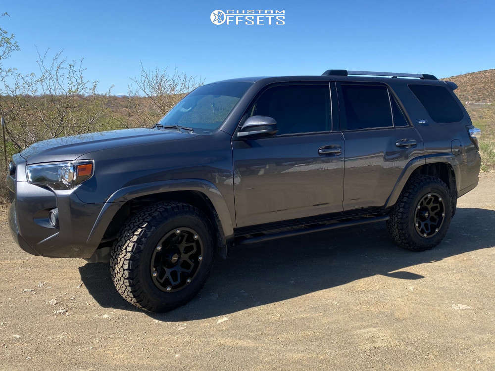 2019 Toyota 4Runner with 17x9 12 Vision Se7en and 265/70R17 BFGoodrich ...