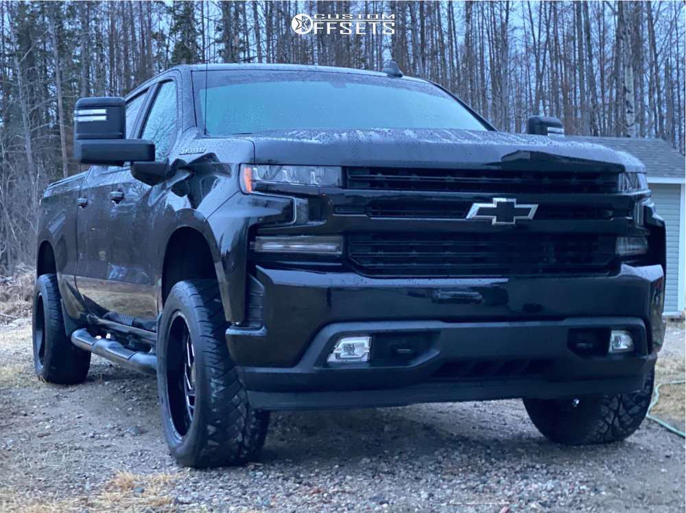 2020 Chevrolet Silverado 1500 with 20x10 -19 Axe Offroad Zeus and 305 ...