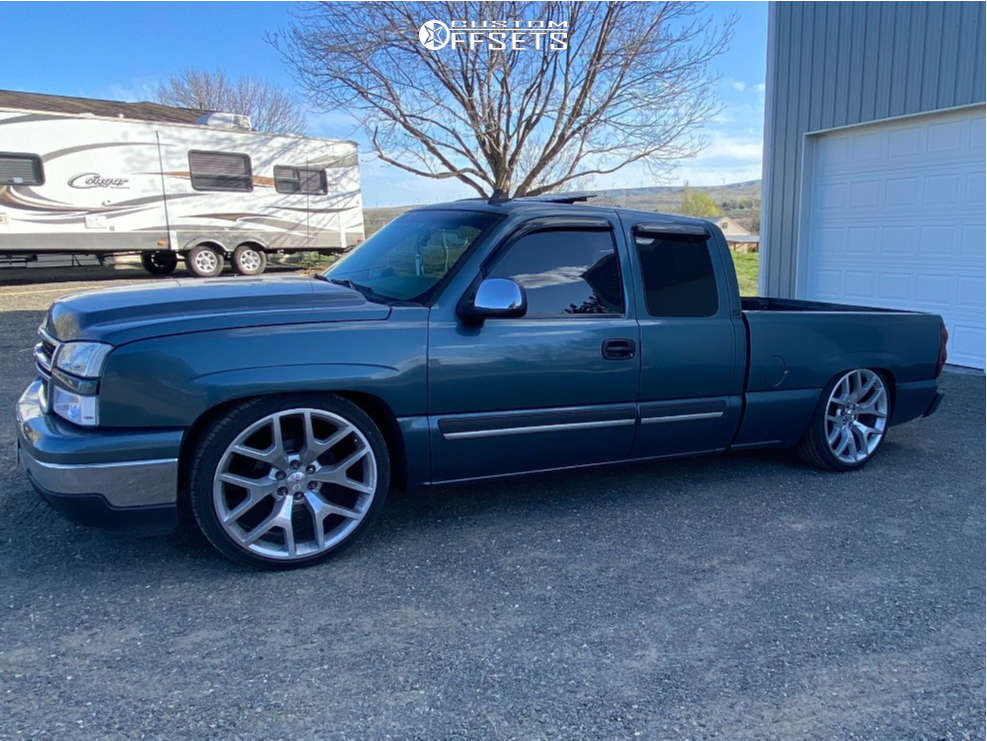 2006 Chevrolet Silverado 1500 with 24x10 30 GM Honeycombs and 30/11 ...