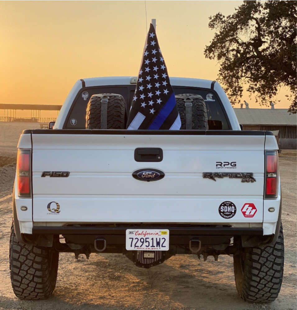 2012 Ford Raptor with 17x12 0 Method Mr301 and 37/12.5R17 BFGoodrich ...