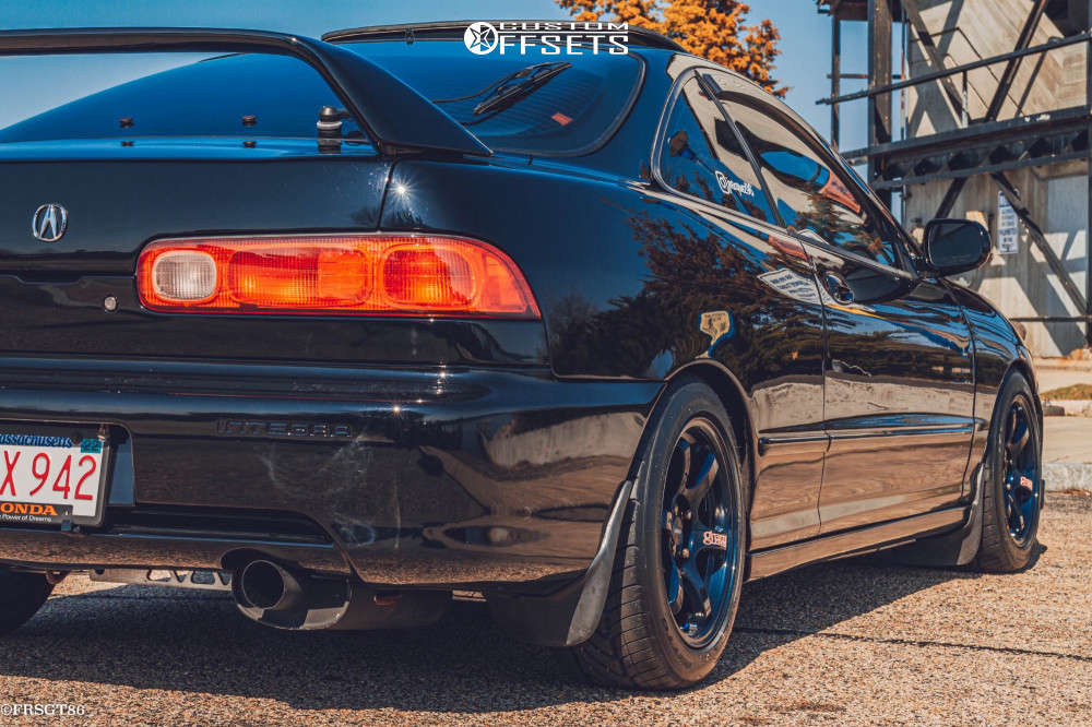 2001 Acura Integra with 15x8 35 Gram Lights 57dr and 205/50R15 Nitto ...