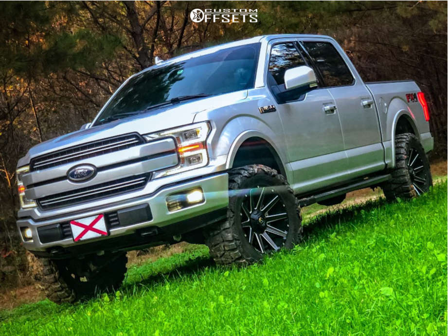 2018 Ford F-150 with 20x9 1 Fuel Contra and 35/12.5R20 Nitto Mud ...