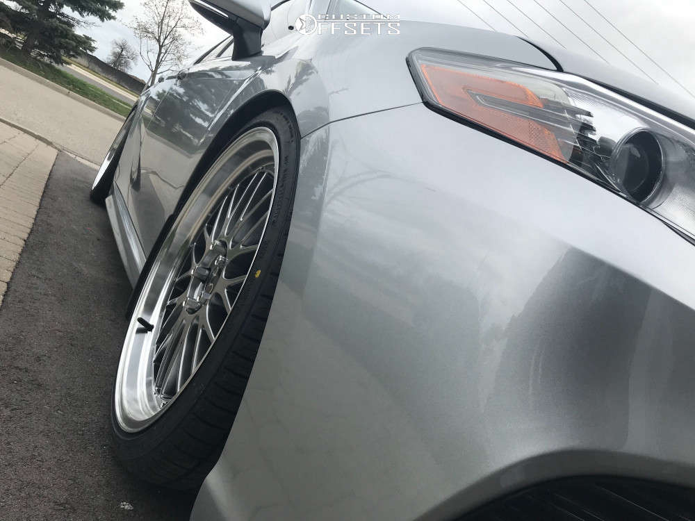 2018 Toyota Camry with 20x8.5 30 JNC 005 and 235/35R20 Falken Azenis ...