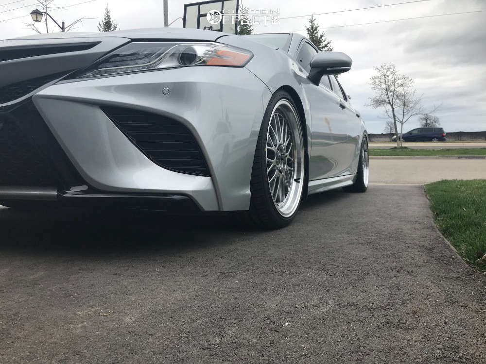 2018 Toyota Camry with 20x8.5 30 JNC 005 and 235/35R20 Falken Azenis ...