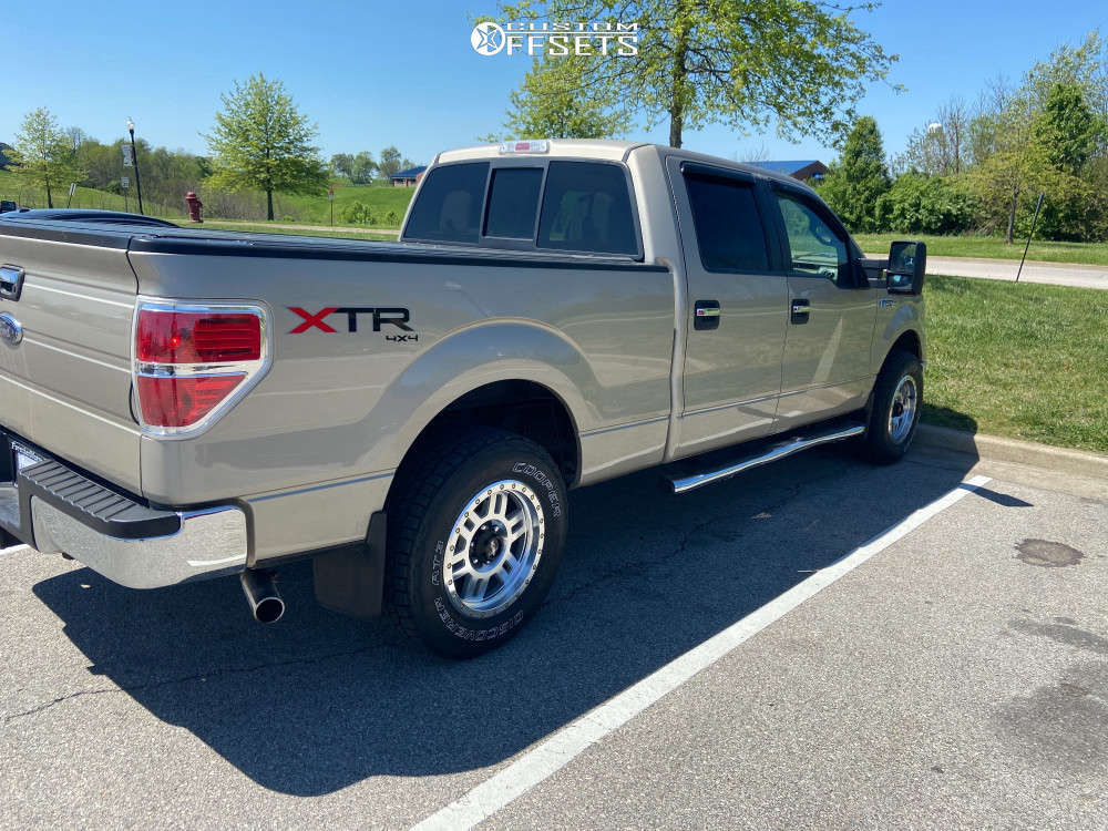 2010 Ford F-150 with 18x9 18 Vision Manx and 285/65R18 Cooper A/t3 and ...