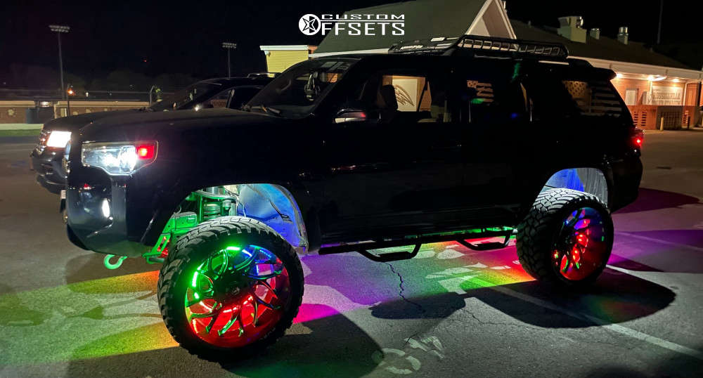 2015 Toyota 4Runner with 24x12 -44 Fuel Runner and 33/13.5R24 AMP Mud ...