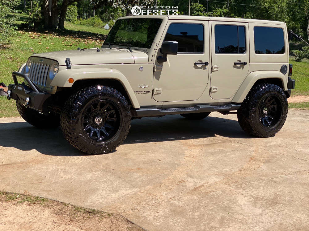 2018 Jeep Wrangler JK with 20x12 -44 Anthem Off-Road Liberty and 35/12 ...