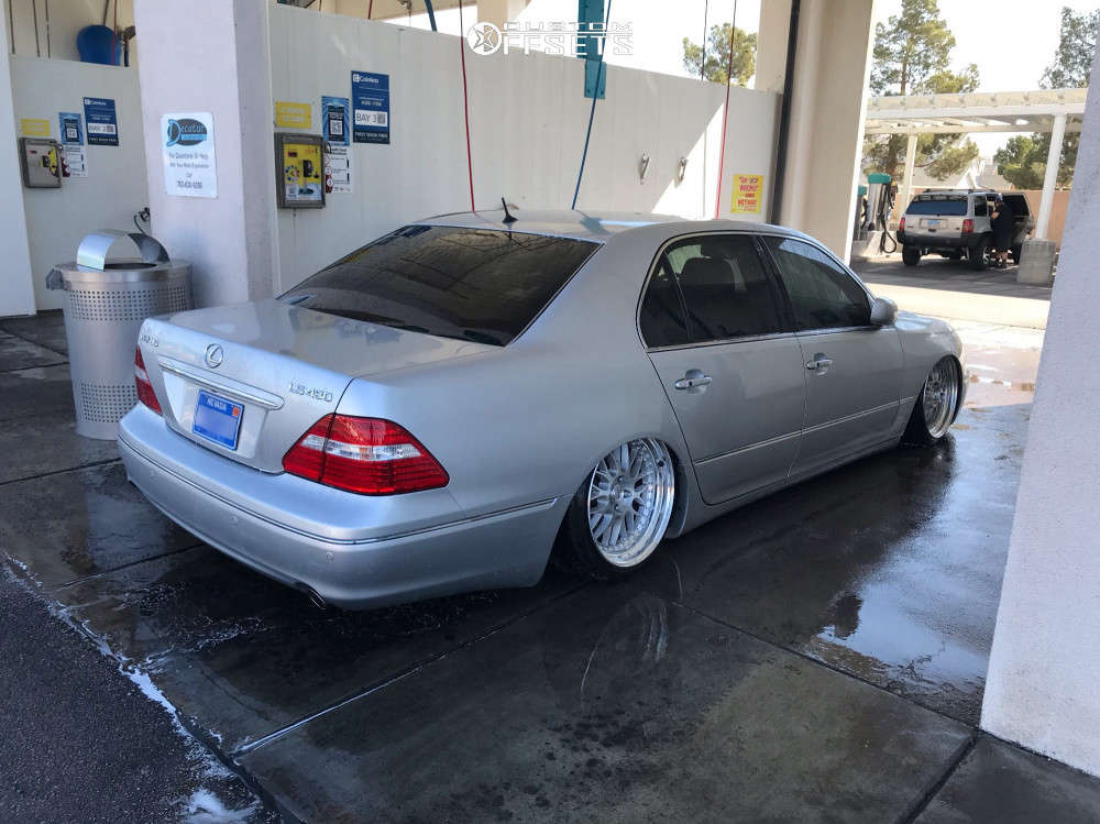 2006 Lexus LS430 with 19x9.5 20 Work Meister M1 3p and 225/35R19 ...