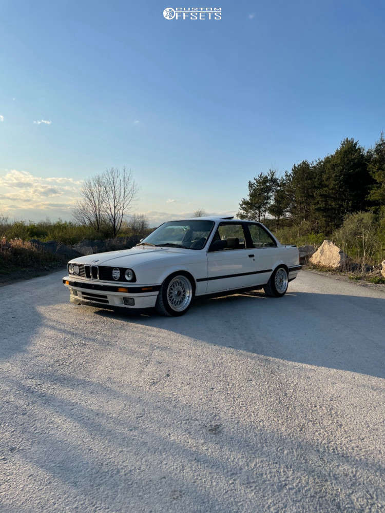 1989 BMW 325i with 16x8 25 JNC Jnc004 and 205/40R16 Nitto Neo Gen and ...