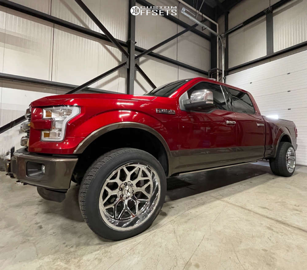 2016 Ford F-150 with 22x12 -51 Xtreme Force Xf12 and 285/45R22 Nexen ...