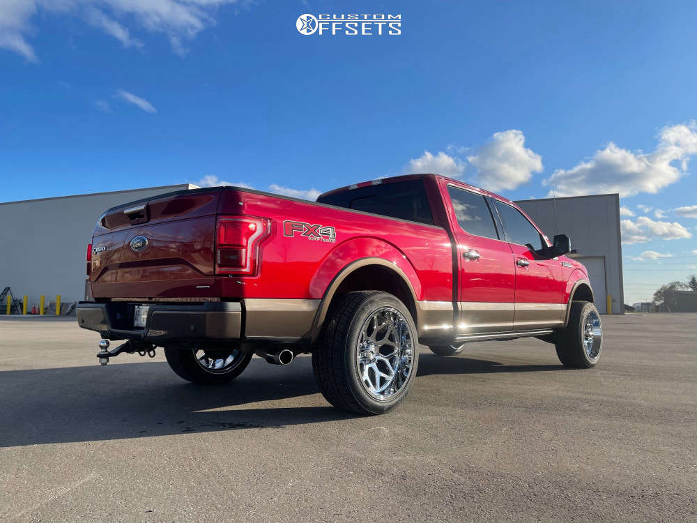 2016 Ford F-150 with 22x12 -51 Xtreme Force Xf12 and 285/45R22 Nexen ...