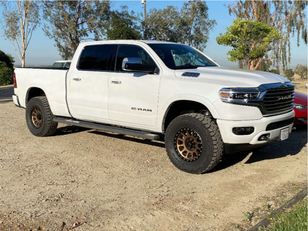 2020 Ram 1500 with 18x9 -12 Method Nv and 35/12.5R18 Toyo Tires Open ...