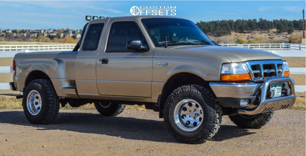 2000 Ford Ranger with 15x10 -47 Pro Comp and 31/10.5R15 Milestar ...