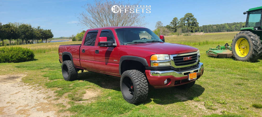 2007 GMC Sierra 2500 HD Classic with 22x12 -51 Vision 360 and 33/12 ...