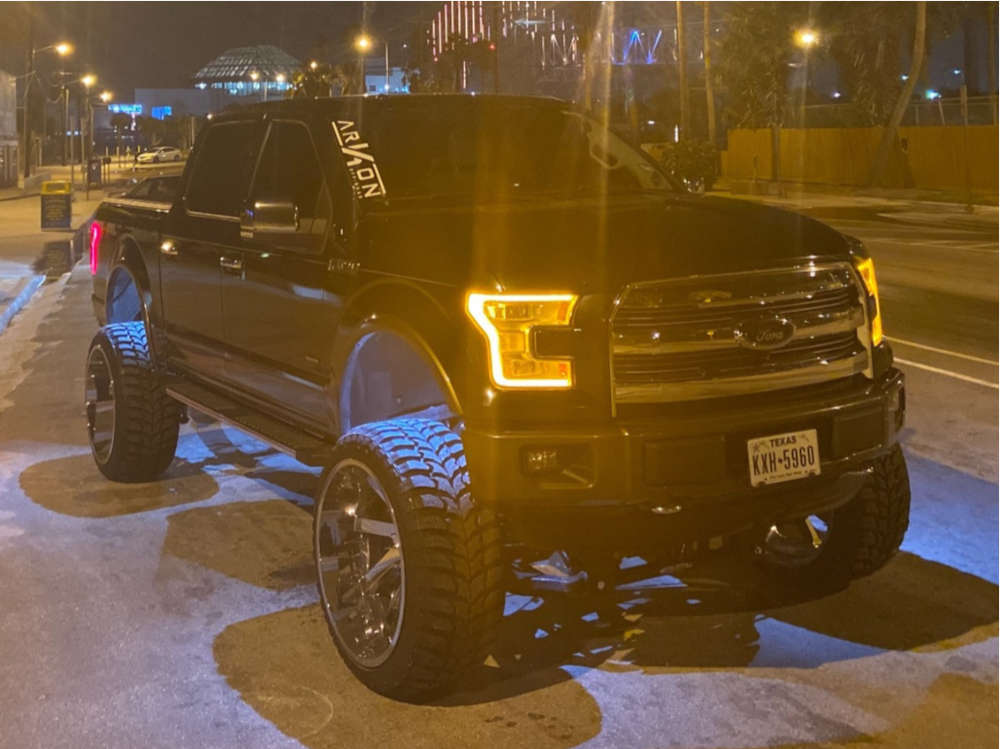 2015 Ford F-150 with 26x14 -81 ARKON OFF-ROAD Lincoln and 37/13.5R26 ...
