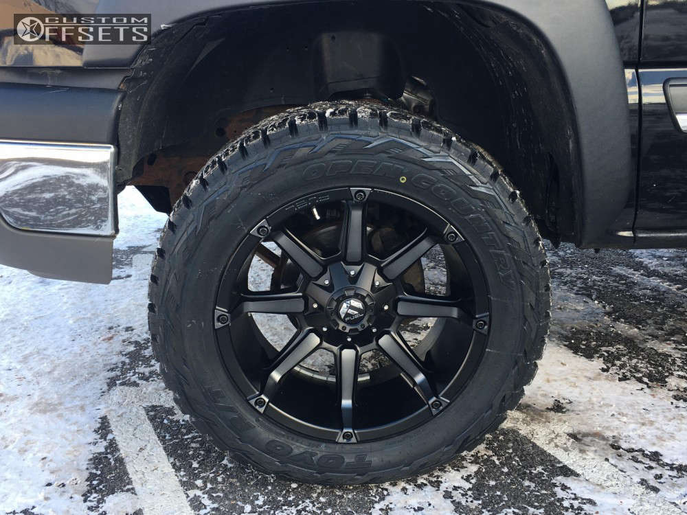 2004 Chevrolet Silverado 1500 with 20x10 -24 Fuel Coupler and 33/12 ...