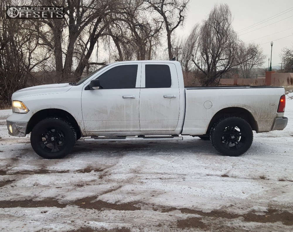 2015 Ram 1500 with 20x9 0 XD Crank and 305/55R20 Nitto Terra Grappler ...