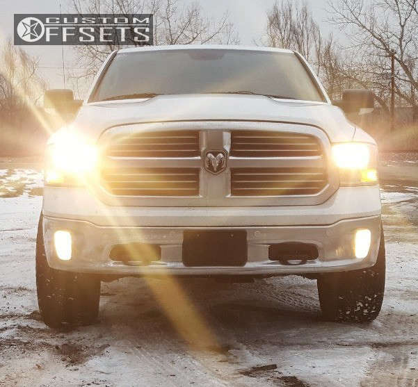 2015 Ram 1500 with 20x9 0 XD Crank and 305/55R20 Nitto Terra Grappler ...