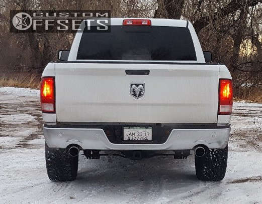2015 Ram 1500 with 20x9 0 XD Crank and 305/55R20 Nitto Terra Grappler ...