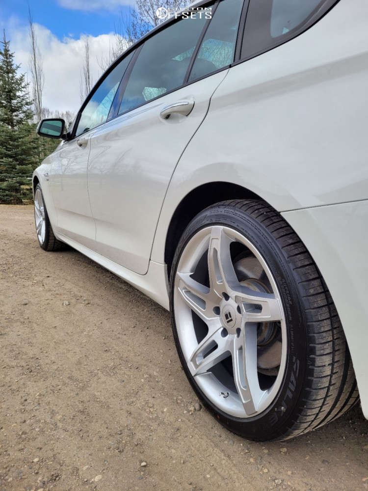 2012 BMW 535i GT XDrive with 20x9 40 Touren Tf04 and 245/40R20 Falken ...