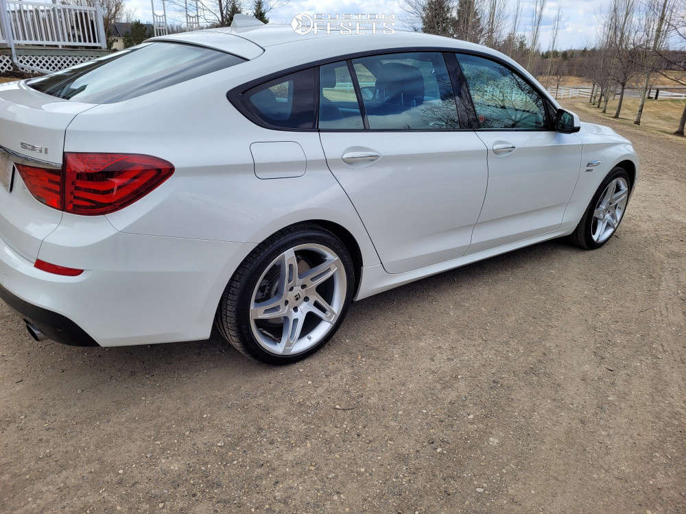 2012 BMW 535i GT XDrive with 20x9 40 Touren Tf04 and 245/40R20 Falken ...