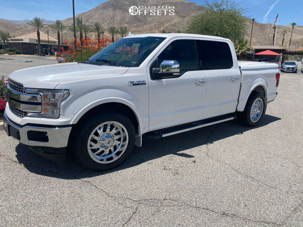 2018 Ford F-150 with 20x10 10 RBP Glock and 305/50R20 Nitto NT420V and ...