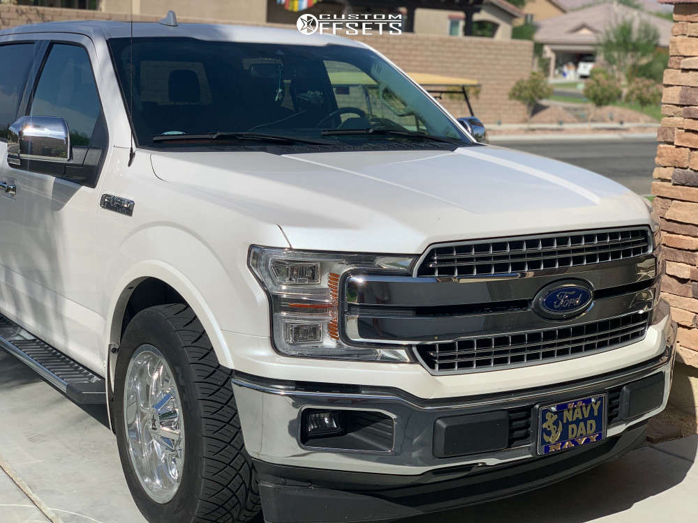 2018 Ford F-150 with 20x10 10 RBP Glock and 305/50R20 Nitto NT420V and ...