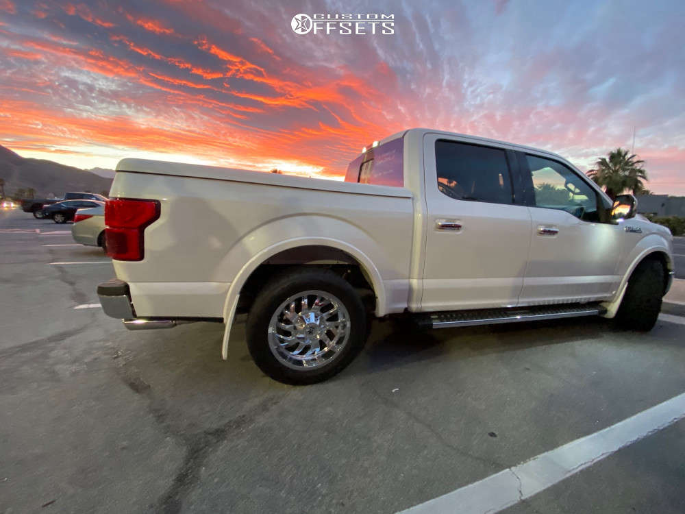 2018 Ford F-150 with 20x10 10 RBP Glock and 305/50R20 Nitto NT420V and ...