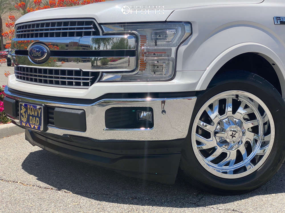 2018 Ford F-150 with 20x10 10 RBP Glock and 305/50R20 Nitto NT420V and ...
