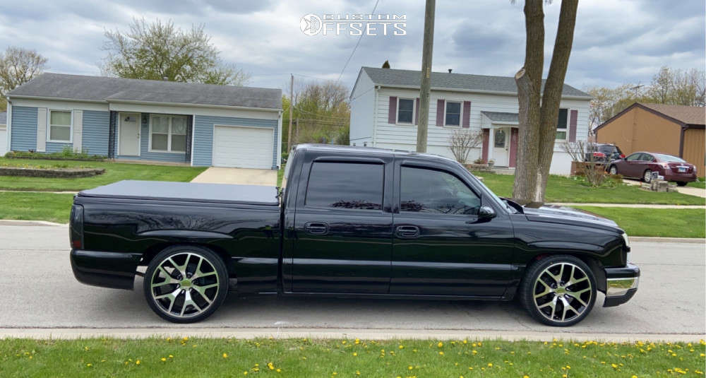 2006 Chevrolet Silverado 1500 with 22x9 35 Rev Replicas 586 and 29/10 ...