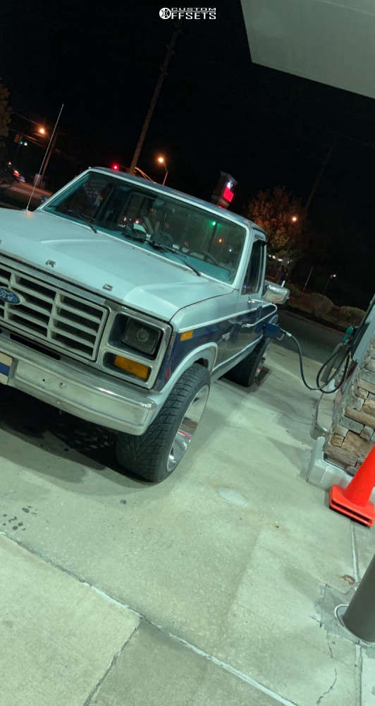 1981 Ford F-150 with 22x12 -51 ARKON OFF-ROAD Crown Series Triumph and ...