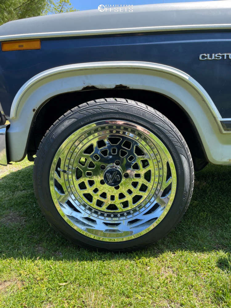 1981 Ford F-150 with 22x12 -51 ARKON OFF-ROAD Crown Series Triumph and ...