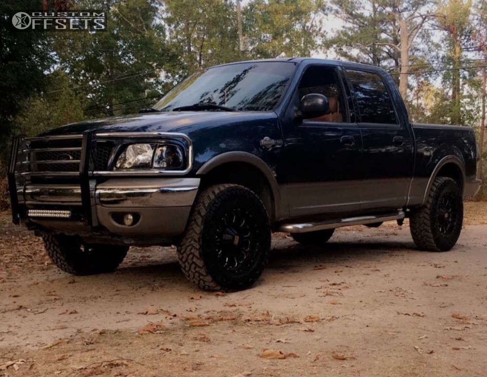 2001 Ford F-150 with 18x9 0 XD XD806 and 305/55R18 Nitto Terra Grappler ...