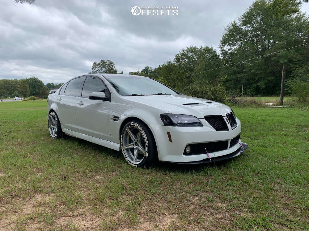 2008 Pontiac G8 with 19x9.5 35 Advanti Racing Cammino and 275/35R19 ...