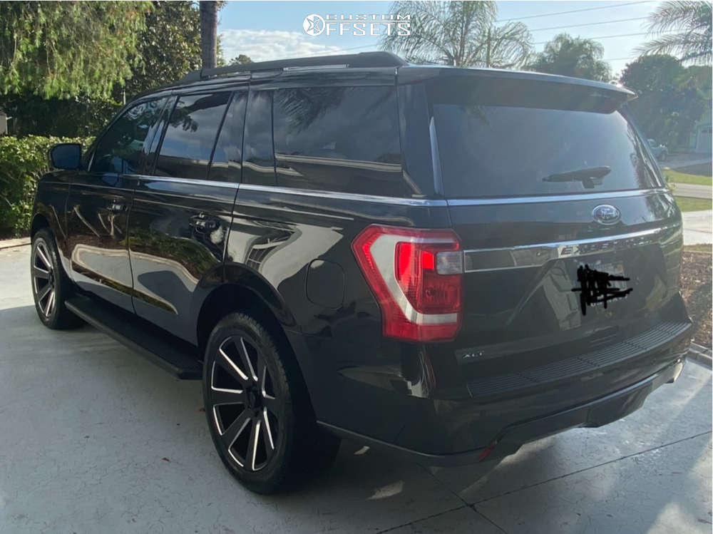 2020 Ford Expedition with 22x9.5 30 DUB 8 Ball and 305/45R22 Hankook ...