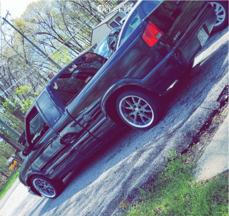 1999 Chevrolet S10 with 18x8 Legend Series Vision 143 and 225/40R18 ...