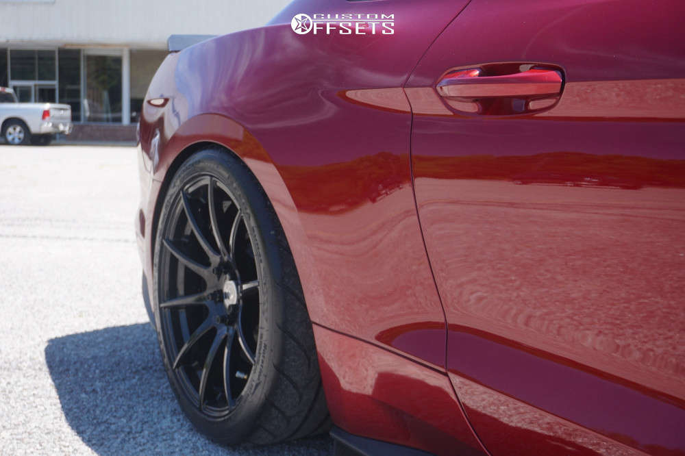 2016 Ford Mustang with 19x10 40 Forgestar Cf10 and 275/35R19 Nexen N ...