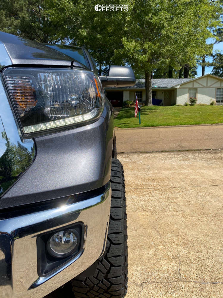 2020 Toyota Tundra with 20x9 Vision Assassin and 275/55R20 Goodyear ...