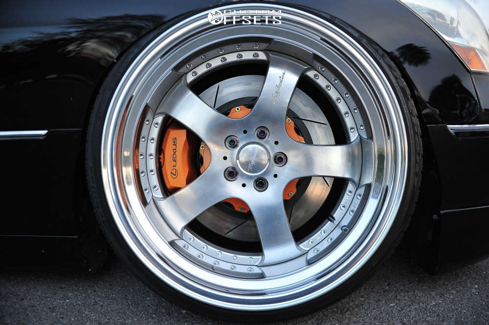 2004 Lexus LS430 with 20x11.5 -2 Trafficstar DTS and 255/30R20 Achilles ...