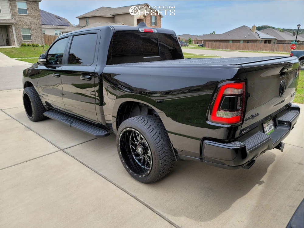 2021 Ram 1500 with 22x12 TIS Forged 544bm and 305/40R22 Atturo Az800 ...