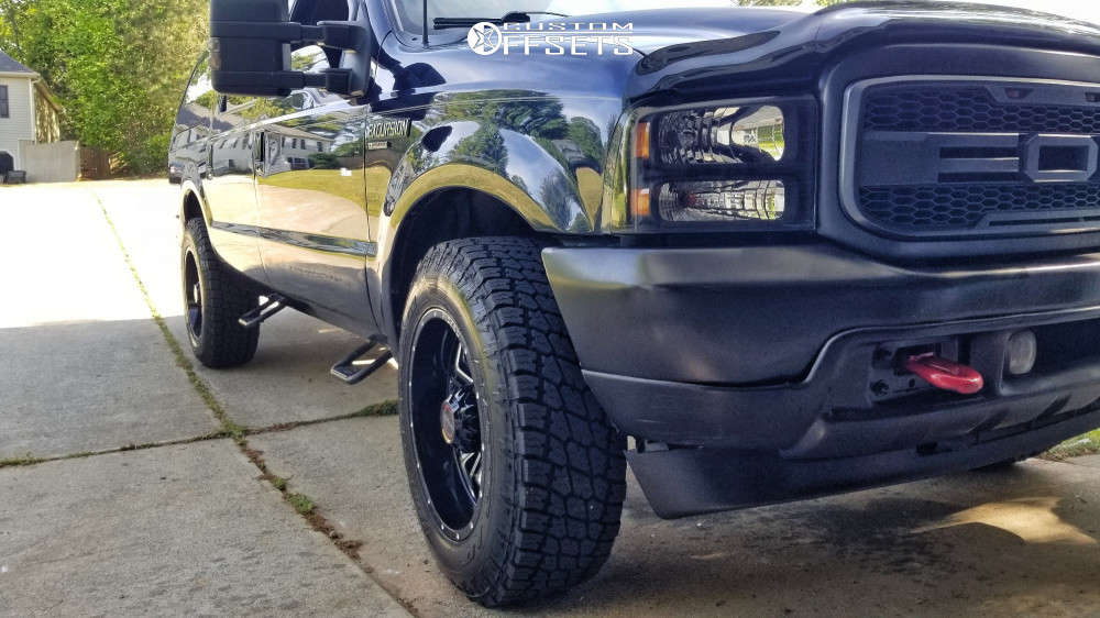 2002 Ford Excursion with 20x10 -24 Wicked Offroad W909 and 35/11.5R20 ...