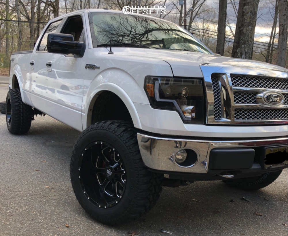 2011 Ford F-150 with 20x12 -44 Pure Grit Grit and 35/12.5R20 Radar ...
