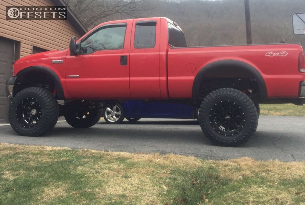 2006 Ford F-250 Super Duty with 20x12 -44 Moto Metal MO962 and 37/13 ...