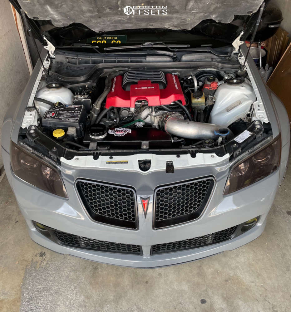 2009 Pontiac G8 with 19x9.5 35 Rays Engineering 57cr and 275/35R19 ...