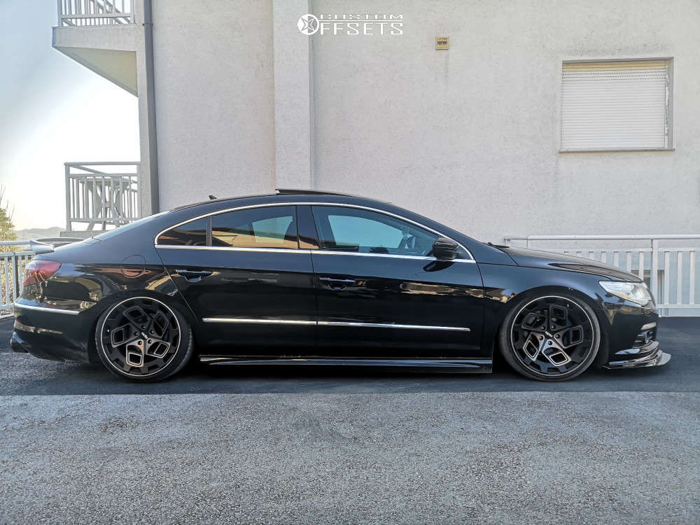 2009 Volkswagen Passat CC with 19x10 32 Radi8 R8cm9 and 235/35R19 SAVA ...