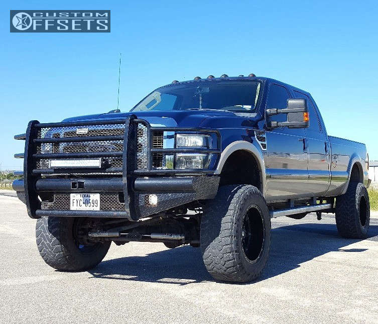 2010 Ford F-350 Super Duty with 20x12 -44 Fuel Hostage and 37/13.5R20 ...
